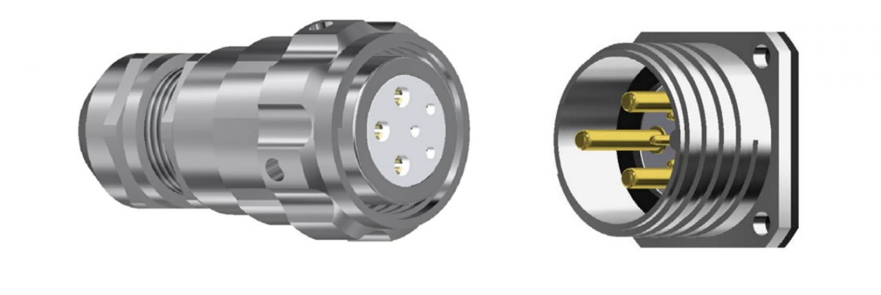 5-pin industrial connectors - Conectores Industriales Sistemas de ...